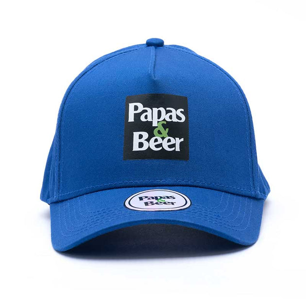Papas Logo Hat Blue – Papas&Beer